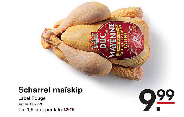 Scharrel Maïskip Aanbieding bij Sligro - FolderFeest.nl