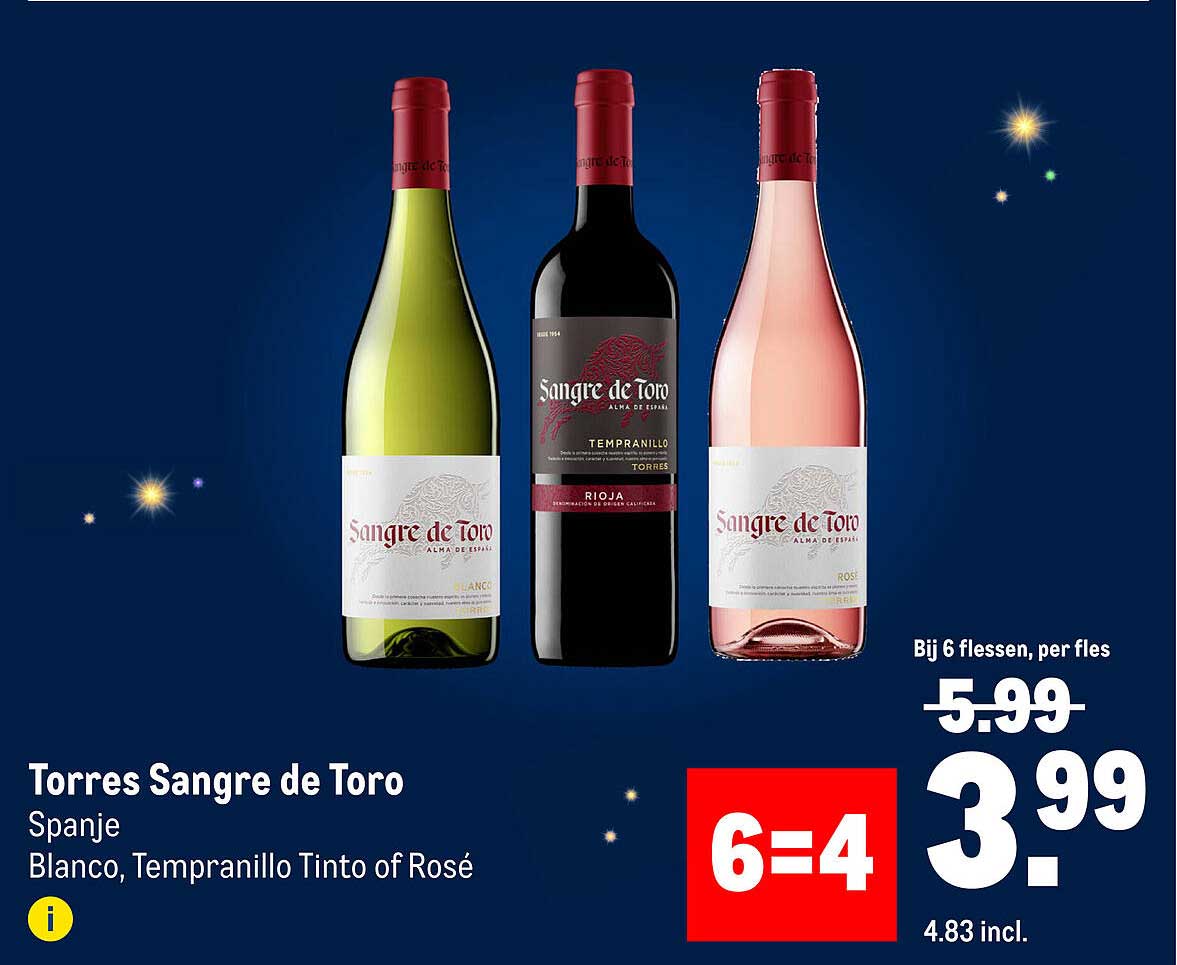 Torres Sangre De Toro Aanbieding bij Makro - FolderFeest.nl