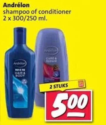 Andrélon Shampoo Of Conditioner aanbieding bij Nettorama