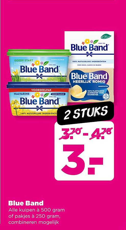 Blue Band Aanbieding bij PLUS - FolderFeest.nl