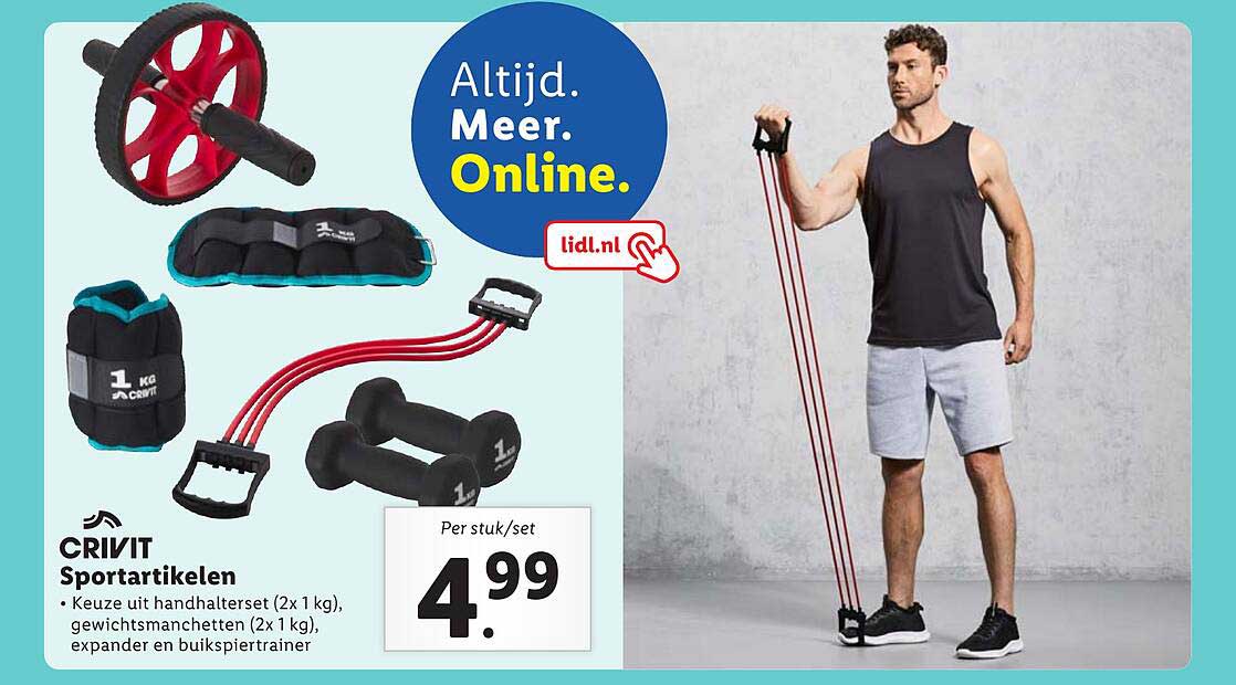 Crivit Sportartikelen aanbieding bij Lidl