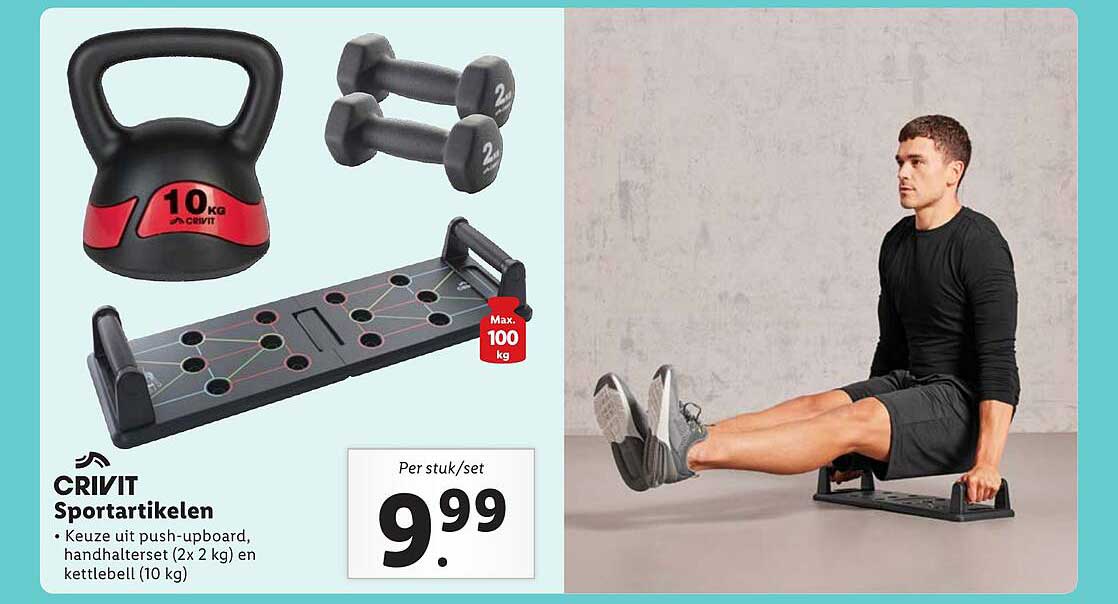 Crivit Sportartikelen aanbieding bij Lidl