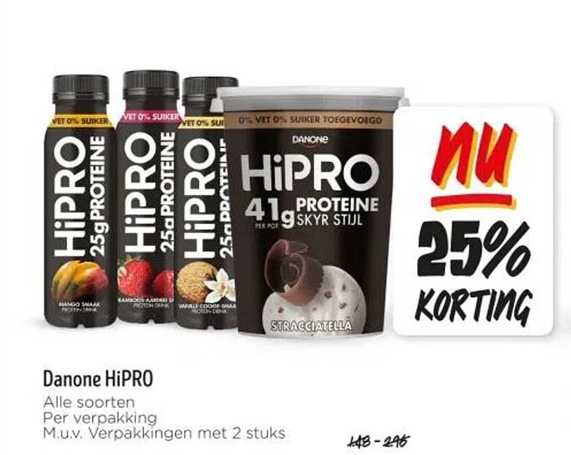 Danone Hipro Aanbieding bij Jumbo - FolderFeest.nl