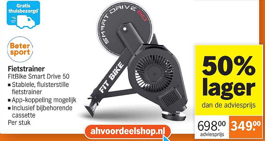 Fietstrainer Fitbike Smart Drive 50 Aanbieding bij Albert Heijn ...