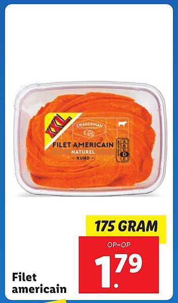 Filet Americain aanbieding bij Lidl