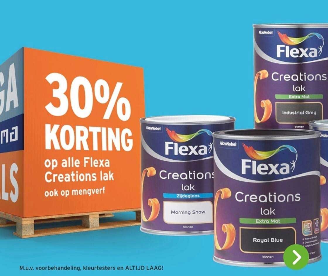 Flexa Creations Lak aanbieding bij GAMMA