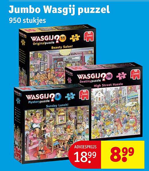 Jumbo Wasgij Puzzel aanbieding bij Kruidvat
