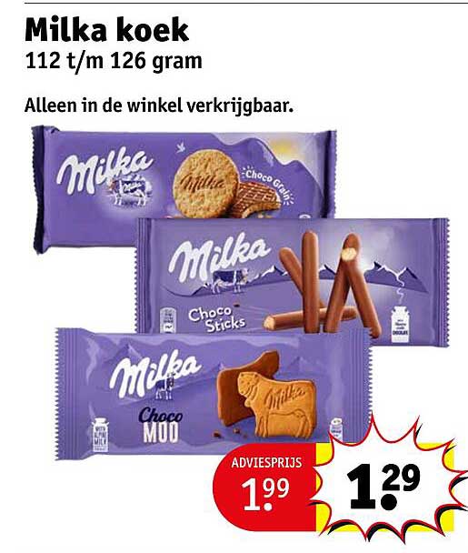 Milka Koek Aanbieding bij Kruidvat - FolderFeest.nl