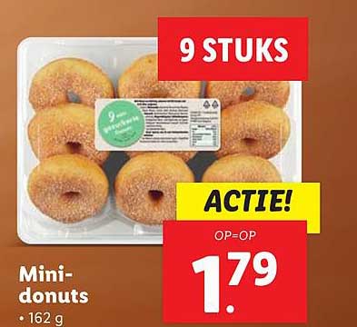 Mini-Donuts aanbieding bij Lidl
