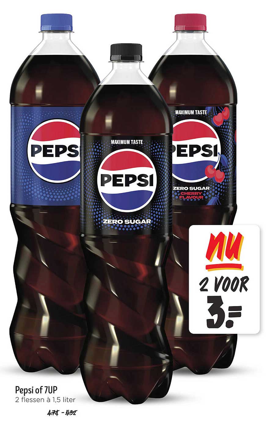 Pepsi Of 7Up aanbieding bij Jumbo