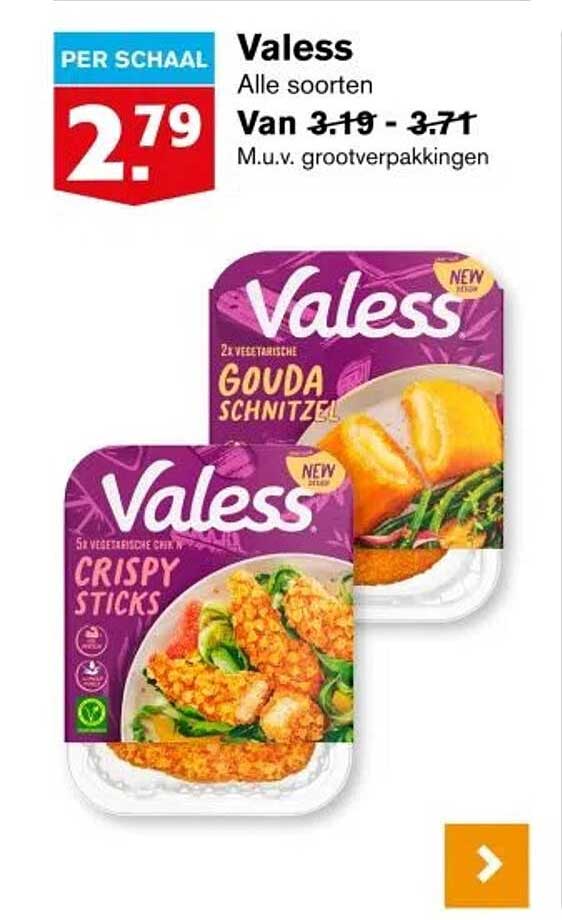 Valess Alle Soorten Aanbieding bij Hoogvliet - FolderFeest.nl