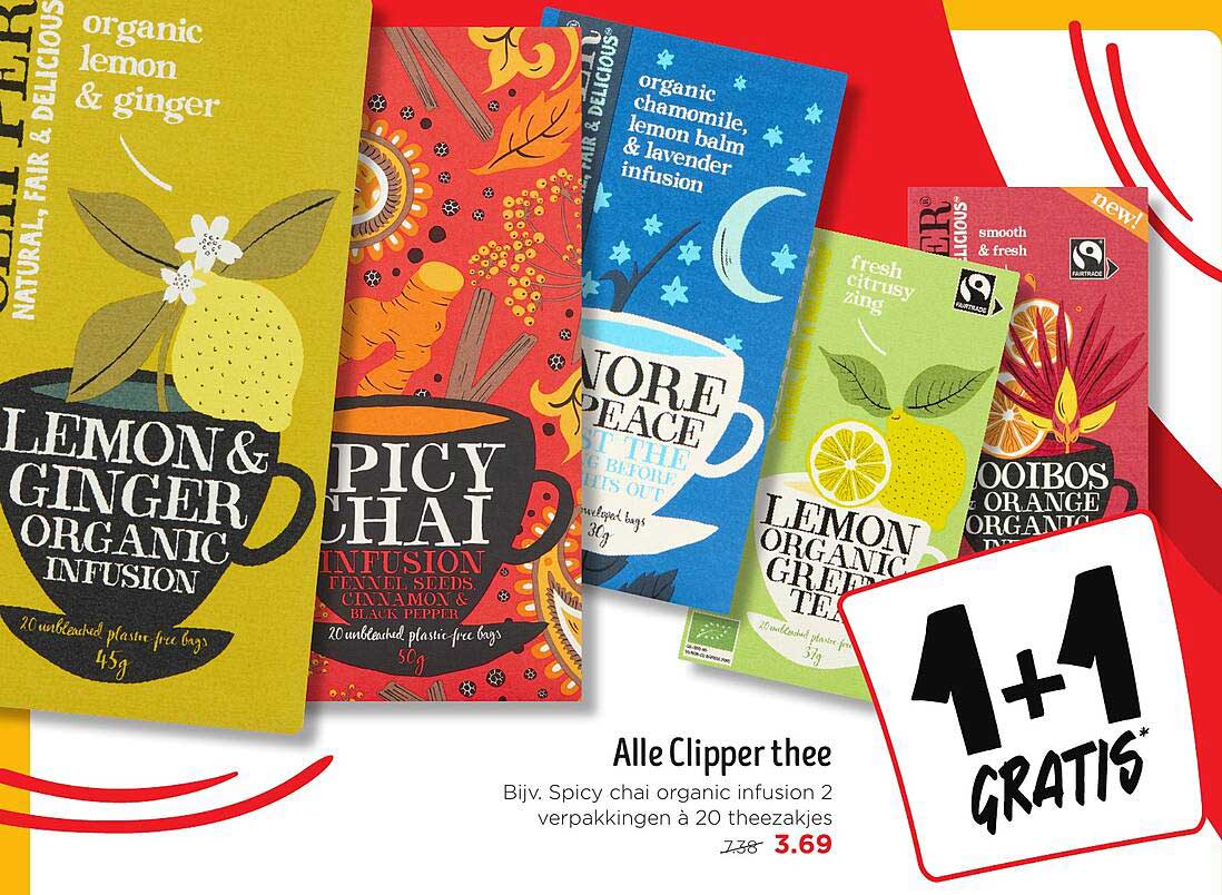 Alle Clipper Thee Aanbieding bij Jumbo - FolderFeest.nl