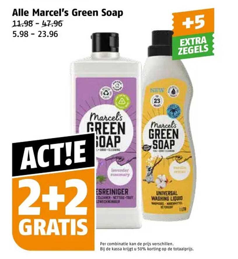 Alle Marcel's Green Soap Aanbieding bij Poiesz - FolderFeest.nl