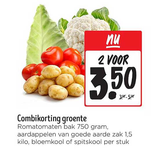 Combikorting Groente Aanbieding bij Jumbo - FolderFeest.nl