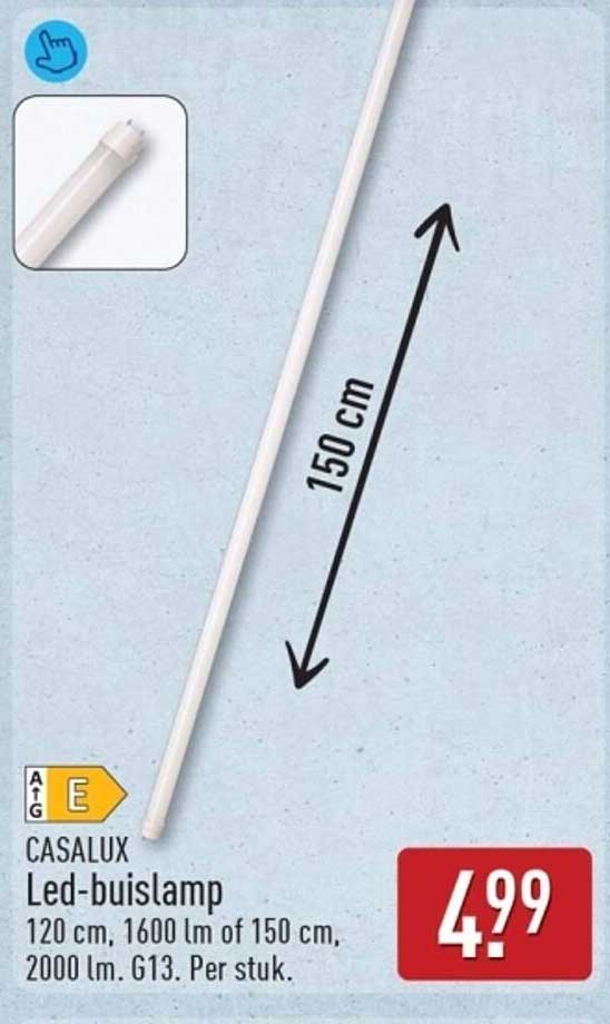 Led-Buislamp Aanbieding bij ALDI - FolderFeest.nl