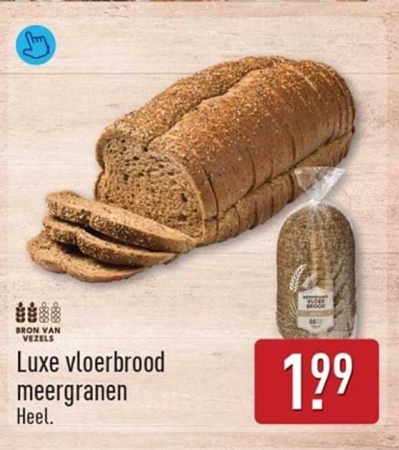 Luxe Vloerbrood Meergranen Aanbieding bij ALDI - FolderFeest.nl