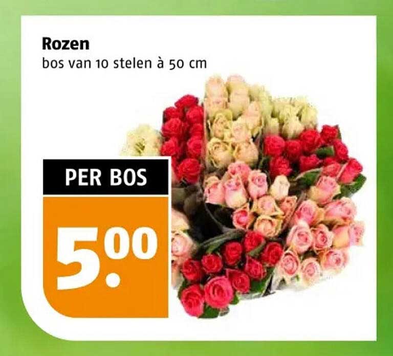 Rozen Aanbieding bij Poiesz - FolderFeest.nl