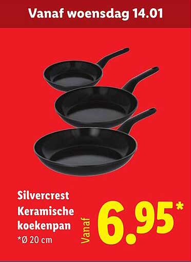 Silvercrest Keramische Koekenpan Aanbieding bij Lidl - FolderFeest.nl