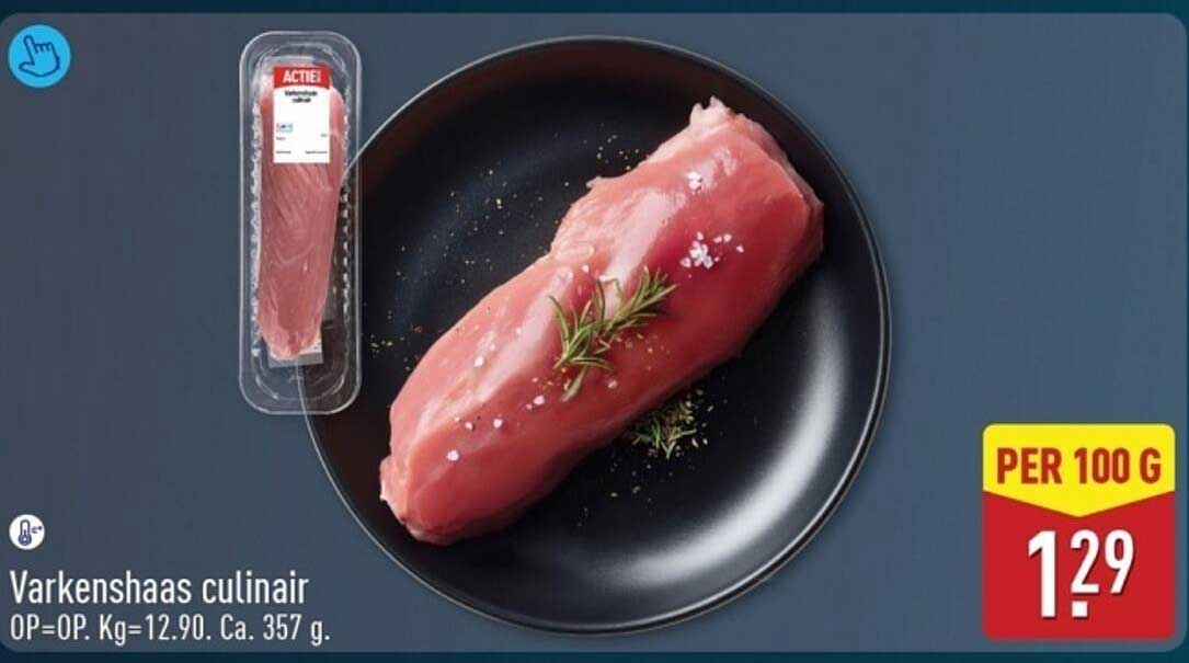 Varkenshaas Culinair Aanbieding bij ALDI - FolderFeest.nl