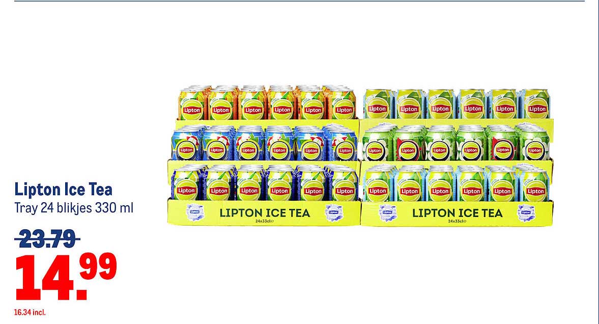 Lipton Ice Tea aanbieding bij Makro