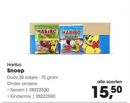 Haribo Snoep Aanbieding bij HANOS - FolderFeest.nl
