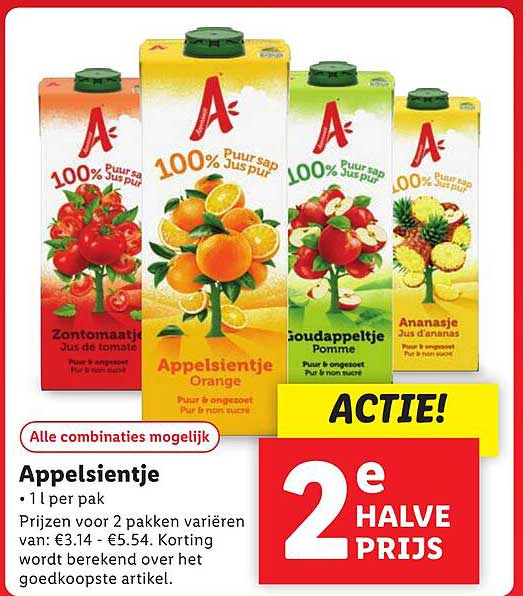 Appelsientje aanbieding bij Lidl