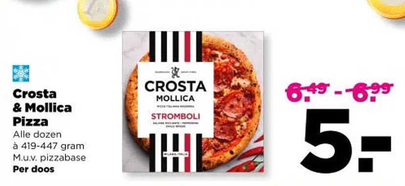 Crosta & Mollica Pizza Aanbieding bij PLUS - FolderFeest.nl