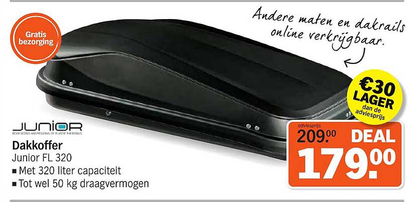 Dakkoffer Junior Fl 320 aanbieding bij Albert Heijn