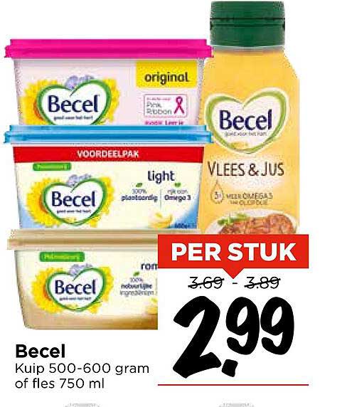 Becel aanbieding bij Vomar