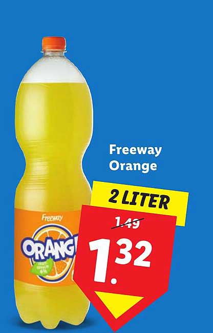 Freeway Orange aanbieding bij Lidl
