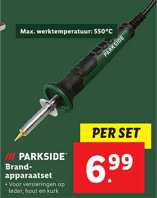 Parkside Brand-Apparaatset Aanbieding bij Lidl - FolderFeest.nl