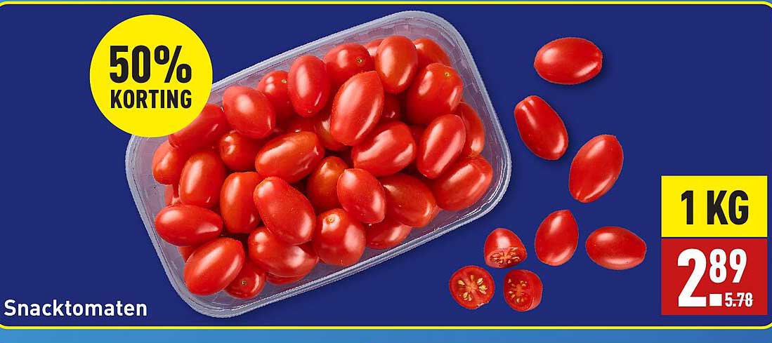 Snacktomaten Aanbieding bij ALDI - FolderFeest.nl