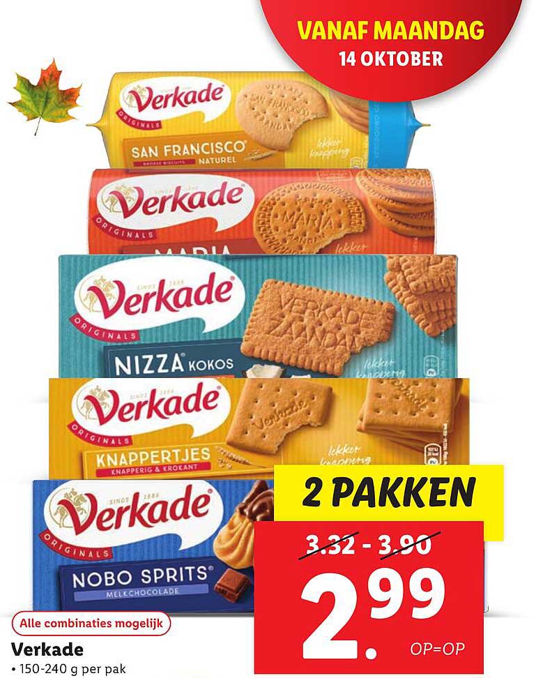 Verkade Aanbieding bij Lidl - FolderFeest.nl