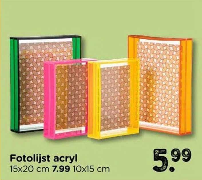 Fotolijst Acryl Aanbieding bij Xenos - FolderFeest.nl