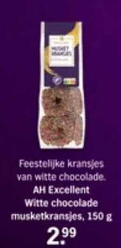 Feestelijke Kransjes Van Witte Chocolade. Ah Excellent Witte Chocolade ...