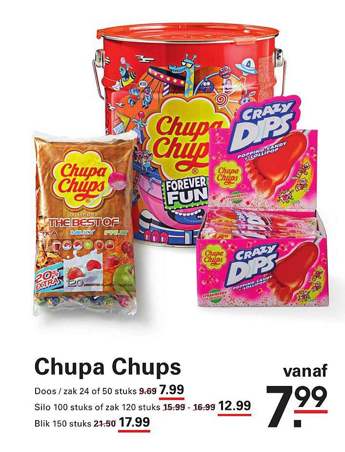 Chupa Chups Aanbieding bij Sligro - FolderFeest.nl