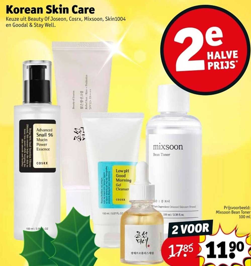 Korean Skin Care Aanbieding bij Kruidvat - FolderFeest.nl