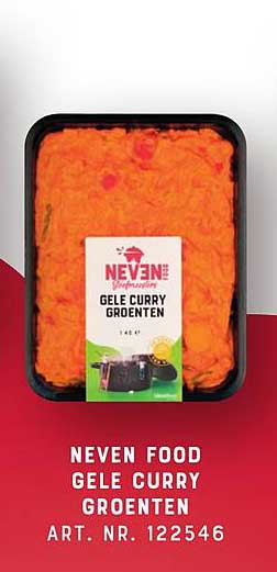 Neven Food Gele Curry Groenten Aanbieding bij Sligro - FolderFeest.nl