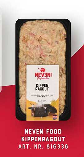 Neven Food Kippenragout Aanbieding bij Sligro - FolderFeest.nl