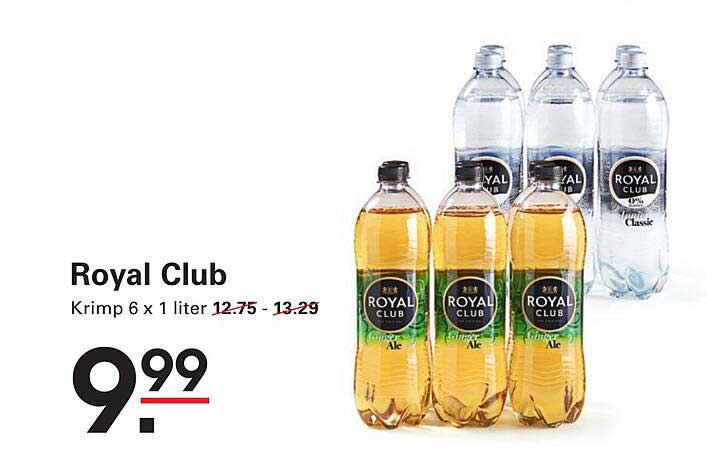 Royal Club Aanbieding bij Sligro - FolderFeest.nl