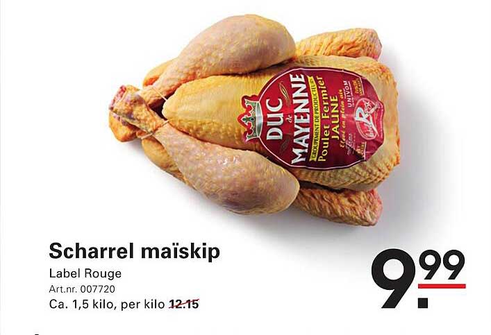 Scharrel Maïskip Aanbieding bij Sligro - FolderFeest.nl