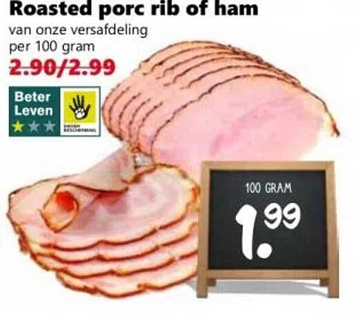 Roasted Porc Rib*, Zwarte Woudham* Of Varkensrollade Gegrild ...