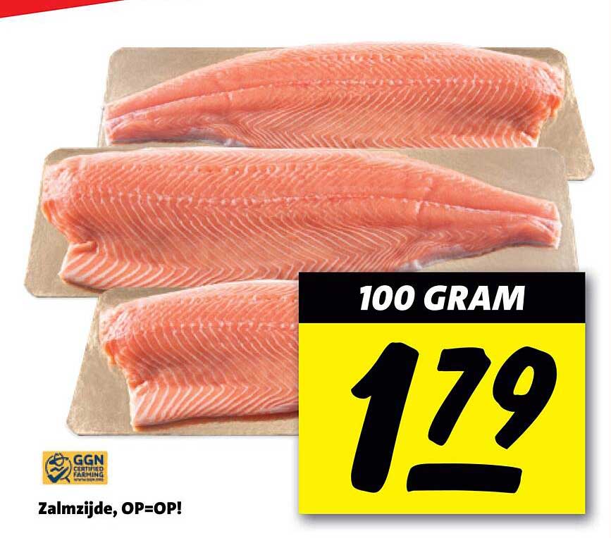 Zalmfilet, Op=Op! Aanbieding bij Boni - FolderFeest.nl