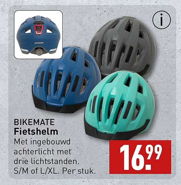Bikemate Fietshemlm Aanbieding bij ALDI - FolderFeest.nl