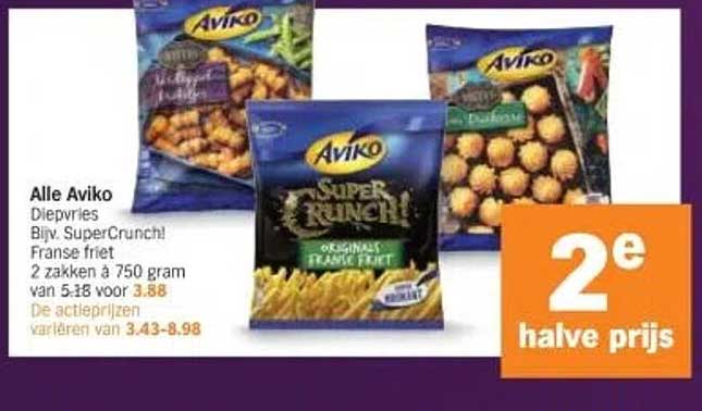 Alle Aviko Diepvries Aanbieding bij Albert Heijn - FolderFeest.nl