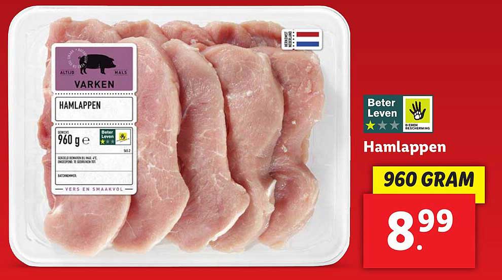 Hamlappen Aanbieding bij Lidl - FolderFeest.nl