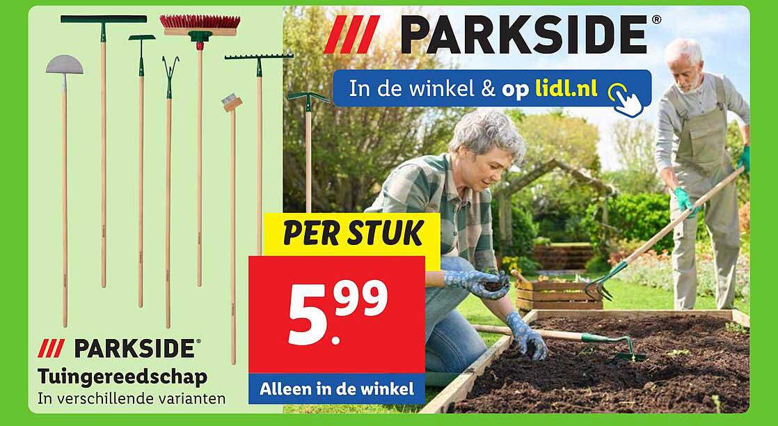 Parkside Tuinpomp 1.000 W aanbieding bij Lidl