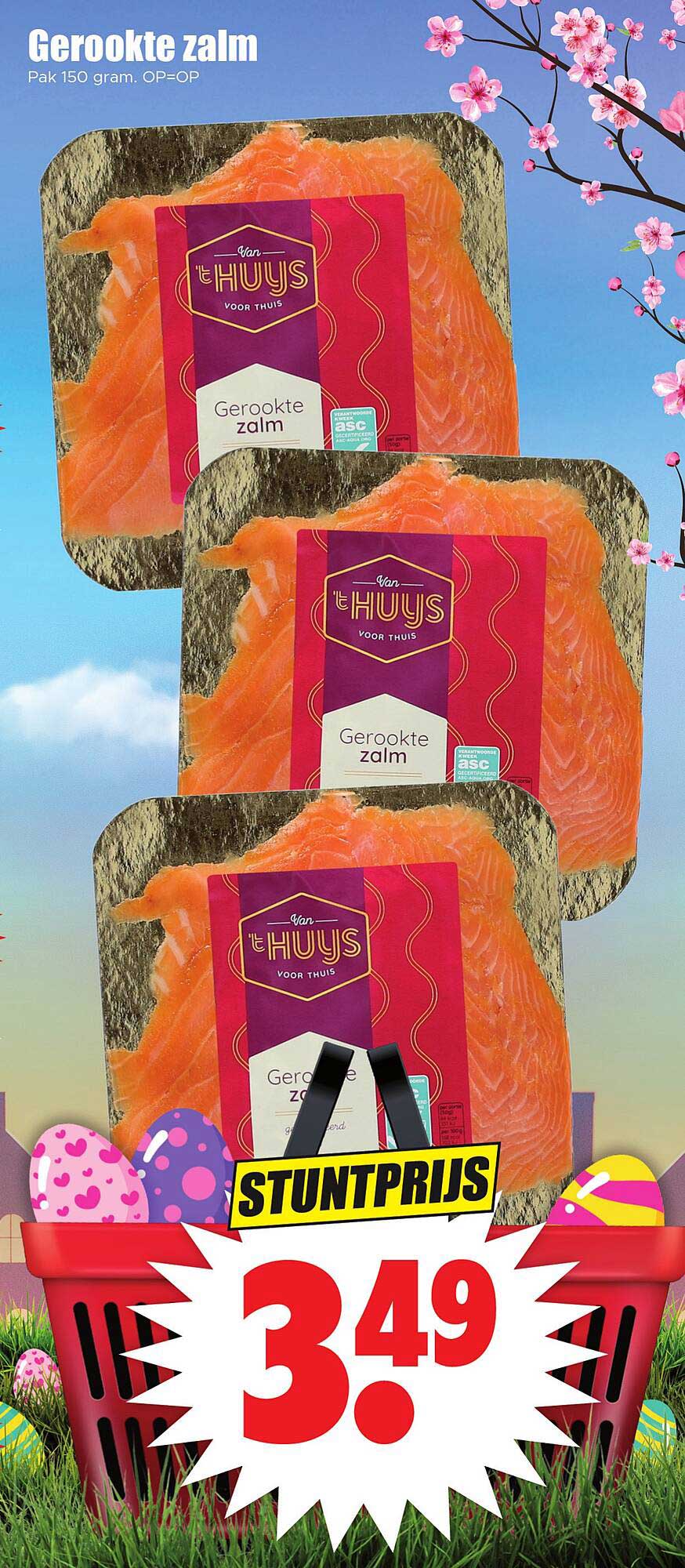 Gerookte Zalm Aanbieding bij Dirk - FolderFeest.nl