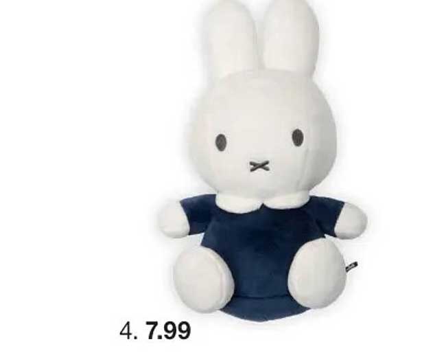 Pluche Miffy Knuffel Aanbieding bij Zeeman - FolderFeest.nl