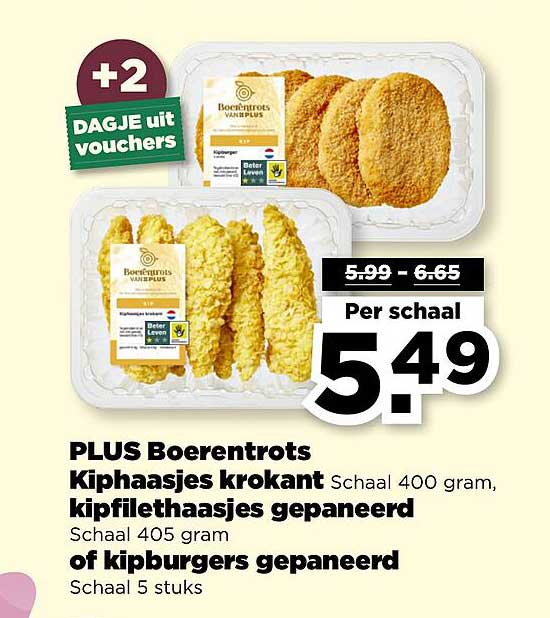Plus Boerentrots Kipaasjes Krokant Schaal 400 Gram, Kipfilethaasjes ...